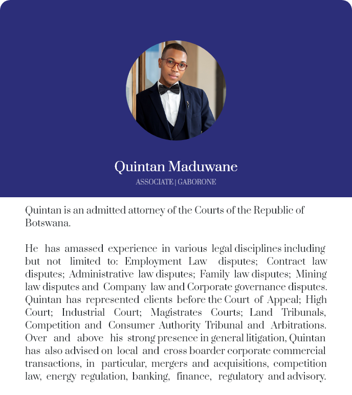 Meet The Team – Collins Chilisa